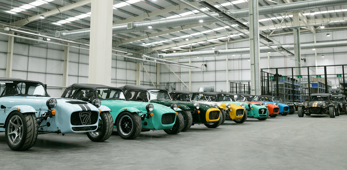 The new Caterham car factory has opened, and they're offering factory tours - Mechtraveller