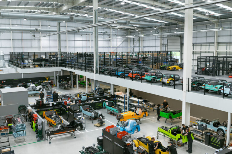 The new Caterham car factory has opened, and they're offering factory ...