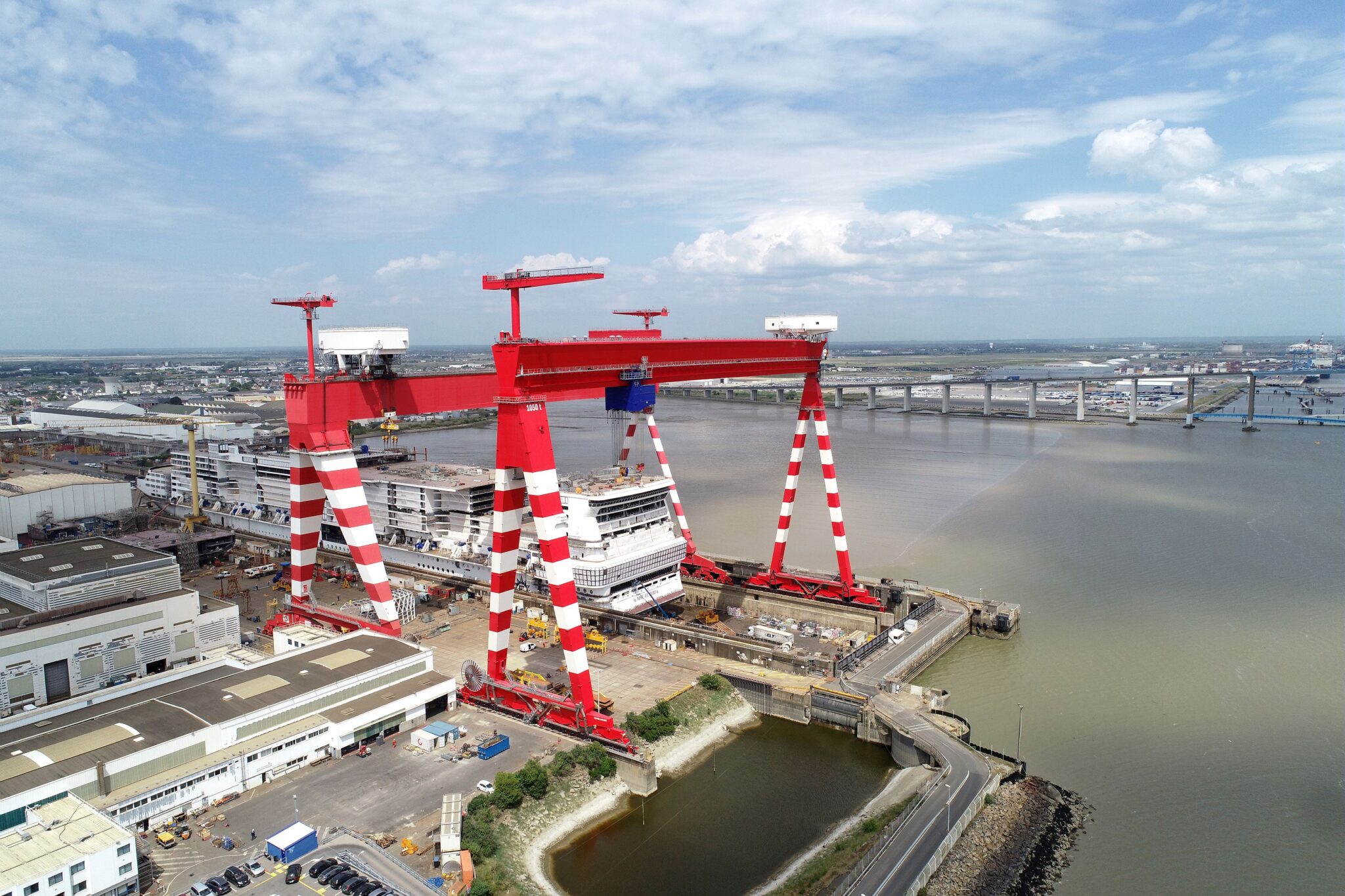 Chantiers de l'Atlantique Factory Tour - Saint-Nazaire - Mechtraveller