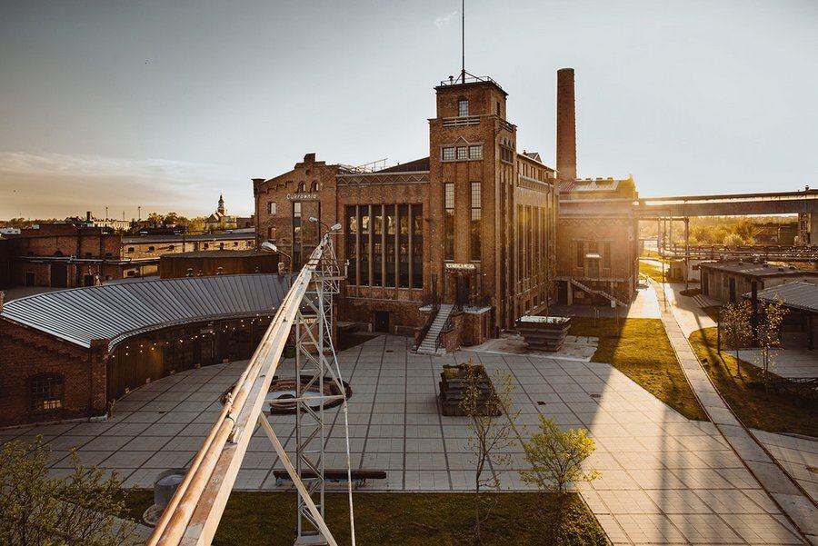An old sugar factory is turned into a modern hotel complex - with ...