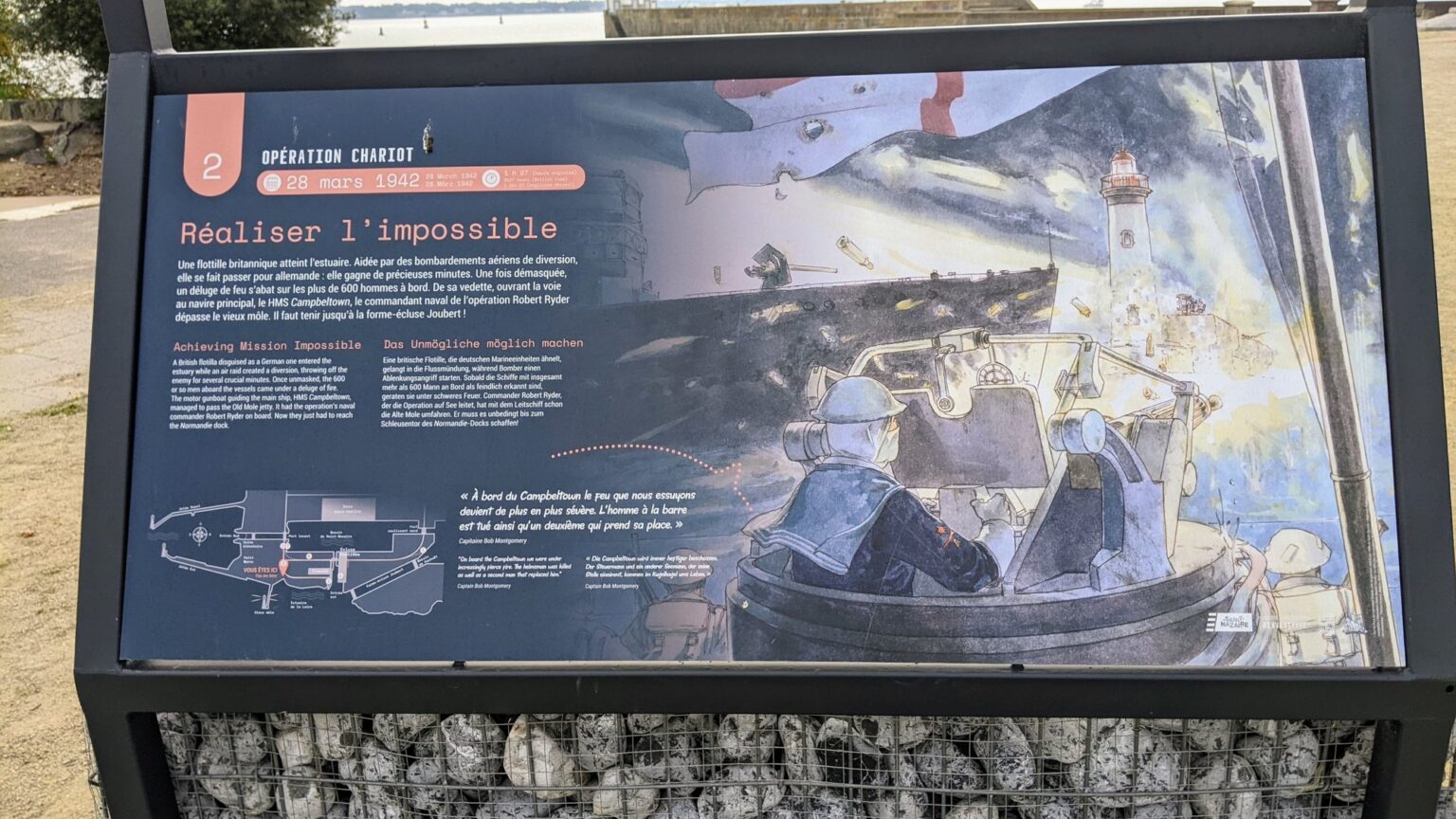 Saint-Nazaire - The Operation Chariot Trail - Mechtraveller