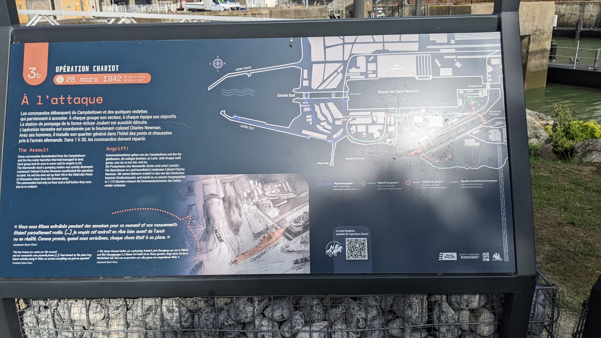 Saint-Nazaire - The Operation Chariot Trail - Mechtraveller