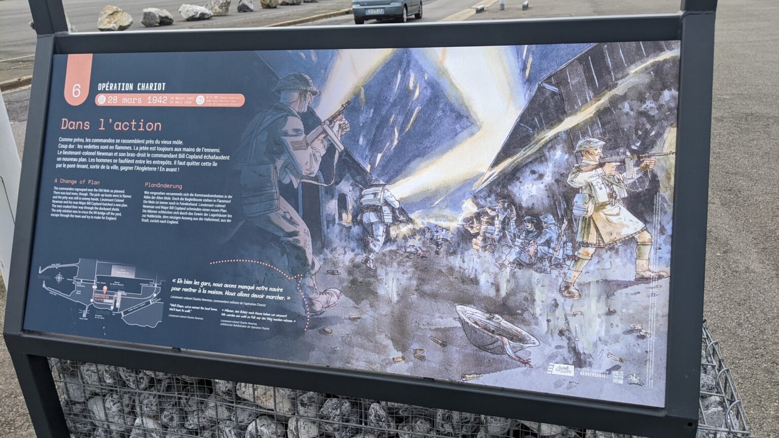 Saint-Nazaire - The Operation Chariot Trail - Mechtraveller